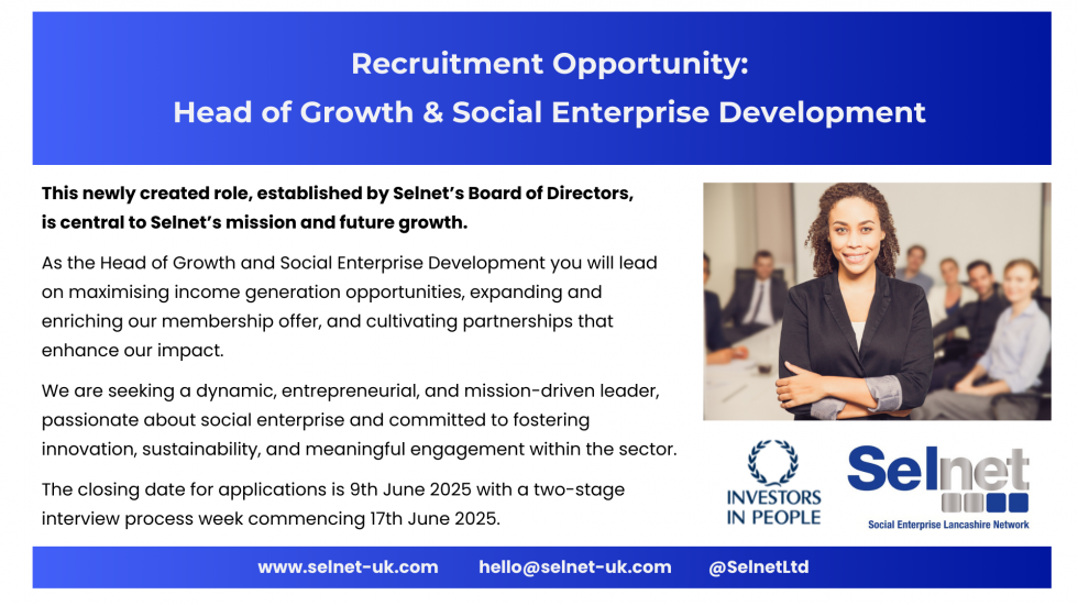 Selnet | Social Enterprise Lancashire Network